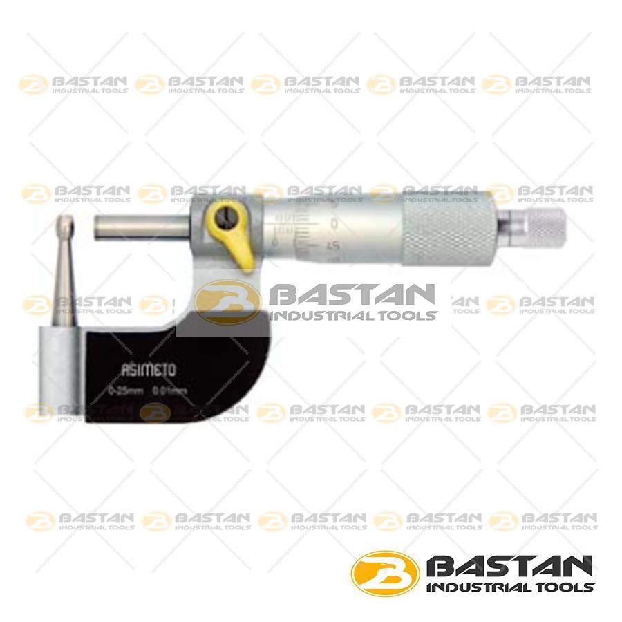 میکرومتر ASIMETO لوله با دقت 0.01 | فروشگاه ابزار باستان